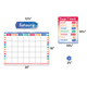 Watercolor Calendar Bulletin Board Display Set - TCR8971 | Teacher ...