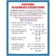 Algebraic Expressions & Equations Poster Set - TCRP088 | Teacher ...
