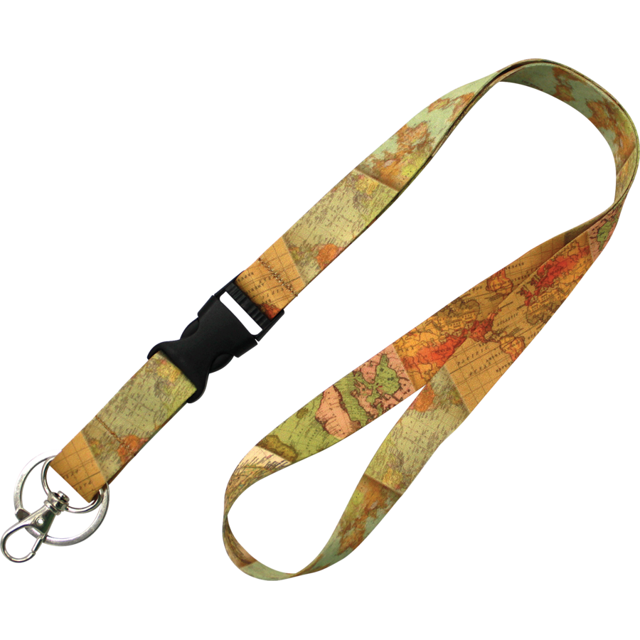 Travel the Map Lanyard - TCR20356 | Teacher Created Resources