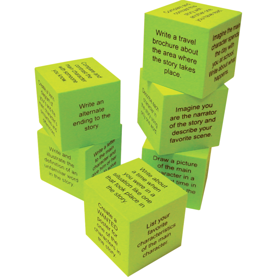 Foam Retell a Story Cubes - TCR20635 | Teacher Created Resources