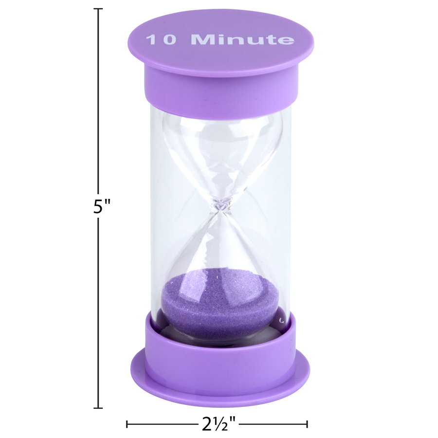 10 Minute Sand Timer-Medium - TCR20762 | Teacher Created Resources
