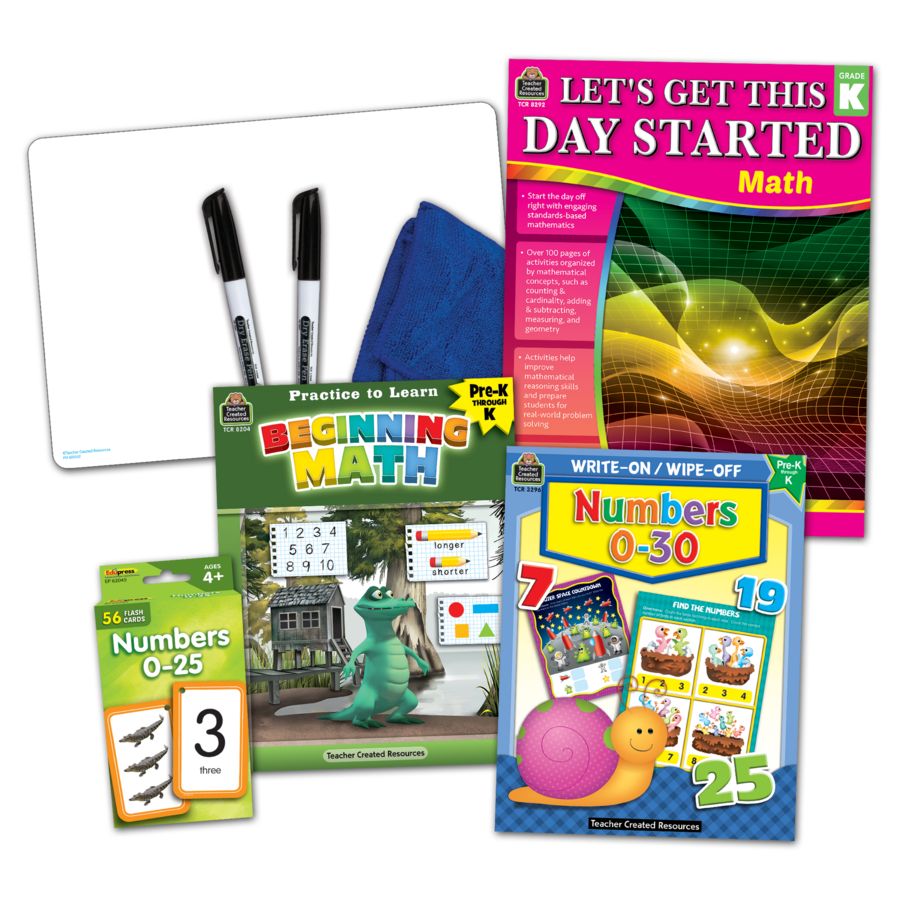 Learning Together: Math Grade K Set - TCR2088500 | Teacher Created ...
