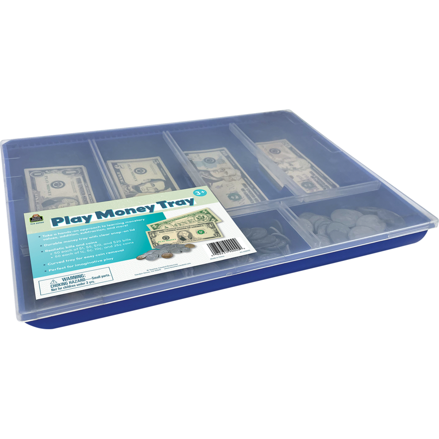 Play Money Tray - TCR20960 | Teacher Created Resources