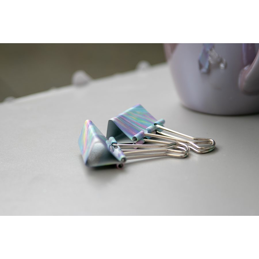 Iridescent Medium Binder Clips - TCR20971 | Teacher Created Resources