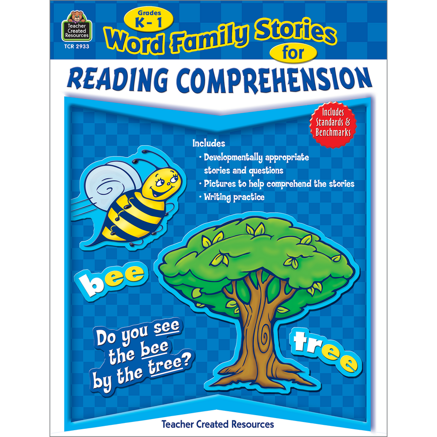 Word Family Stories for Reading Comprehension Grade K-1 - TCR2933 ...