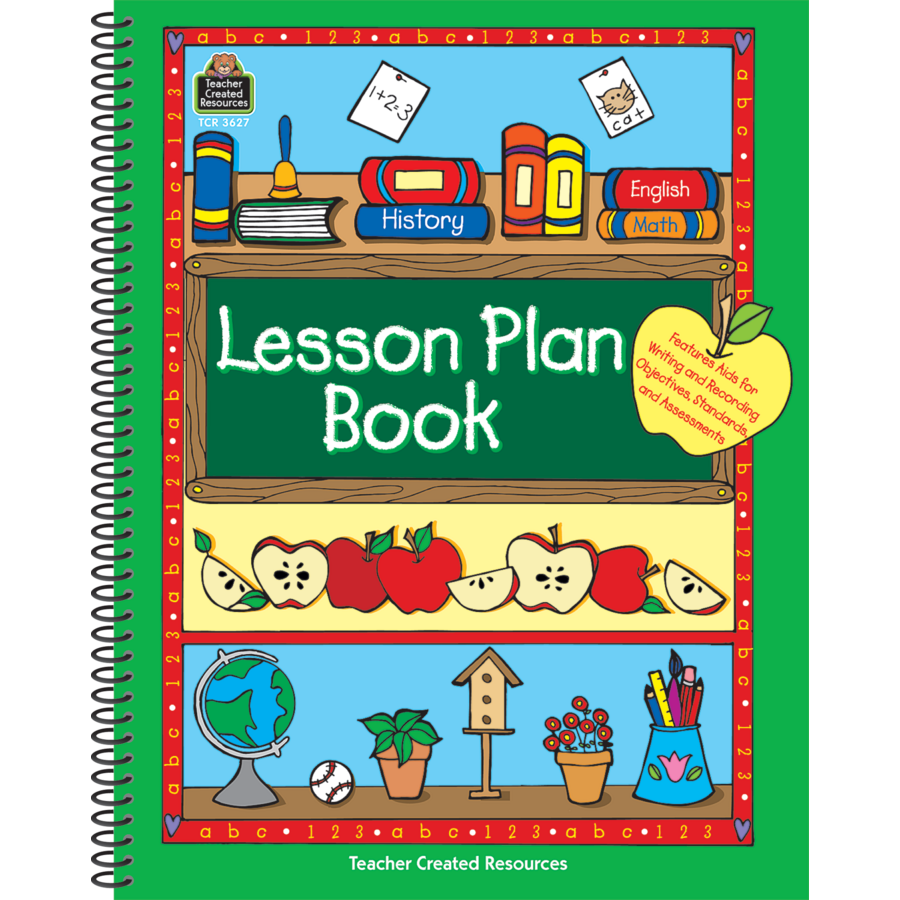 Lesson Plan Book - TCR3627 | Teacher Created Resources