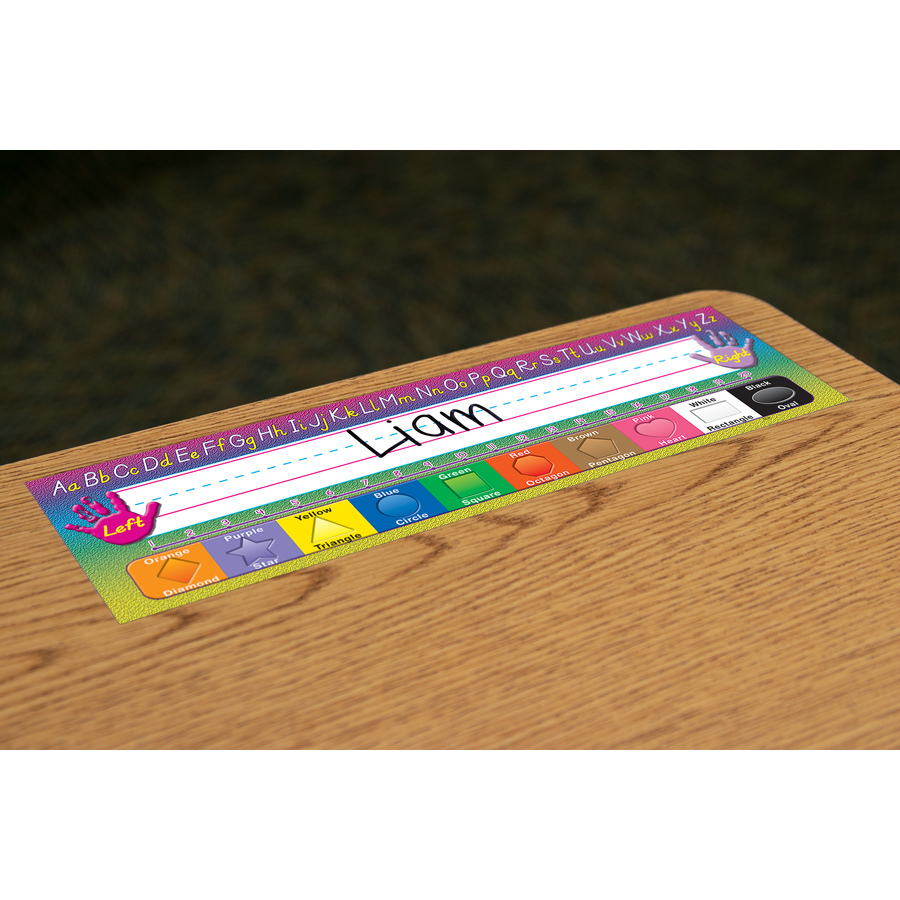 Modern Printing Flat Name Plates - TCR4307 | Teacher Created Resources