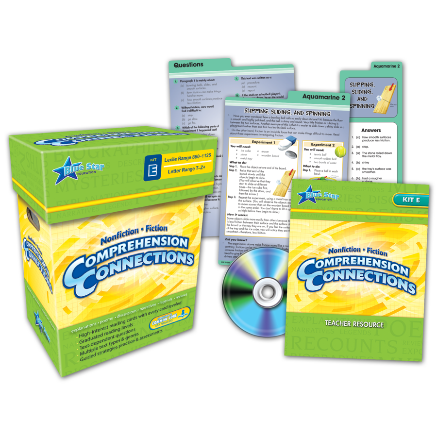 Comprehension Connections Kit E Grades 6-8 - TCR51420 | Teacher Created ...