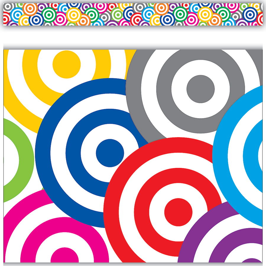 Targets Straight Border Trim - TCR5510 | Teacher Created Resources