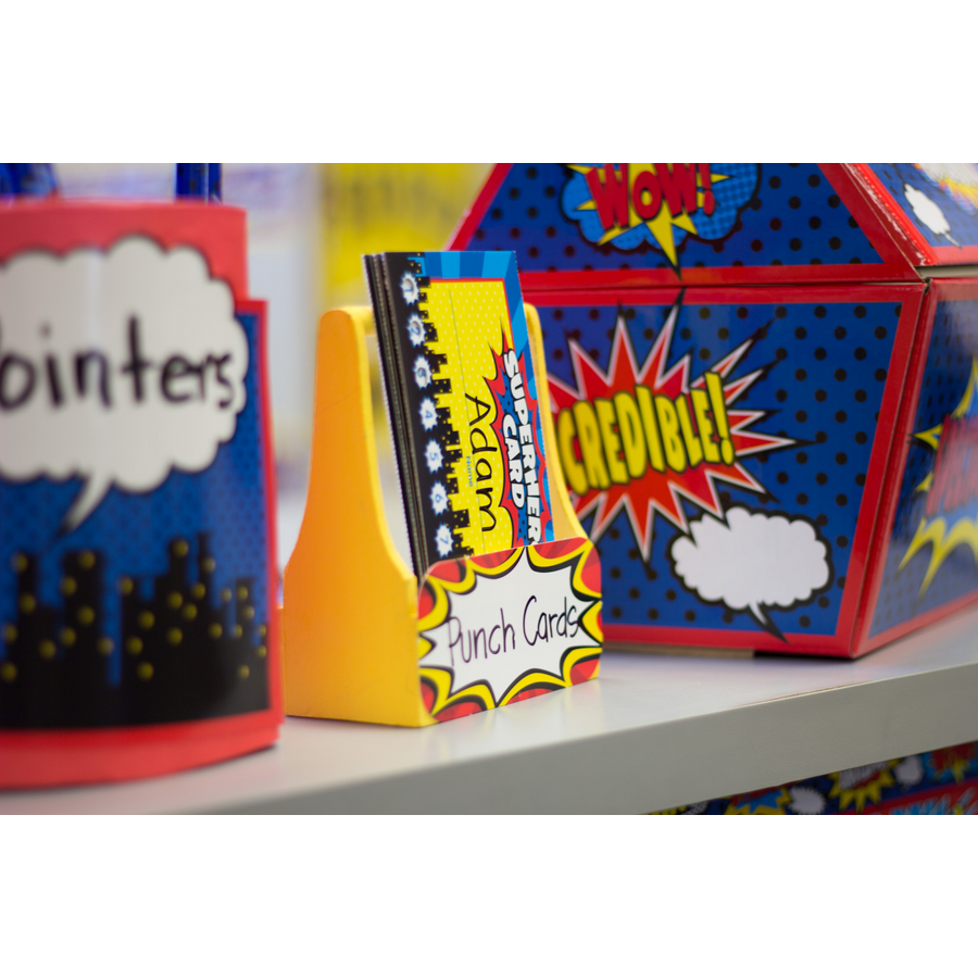 Superhero Punch Cards - TCR5607 | Teacher Created Resources