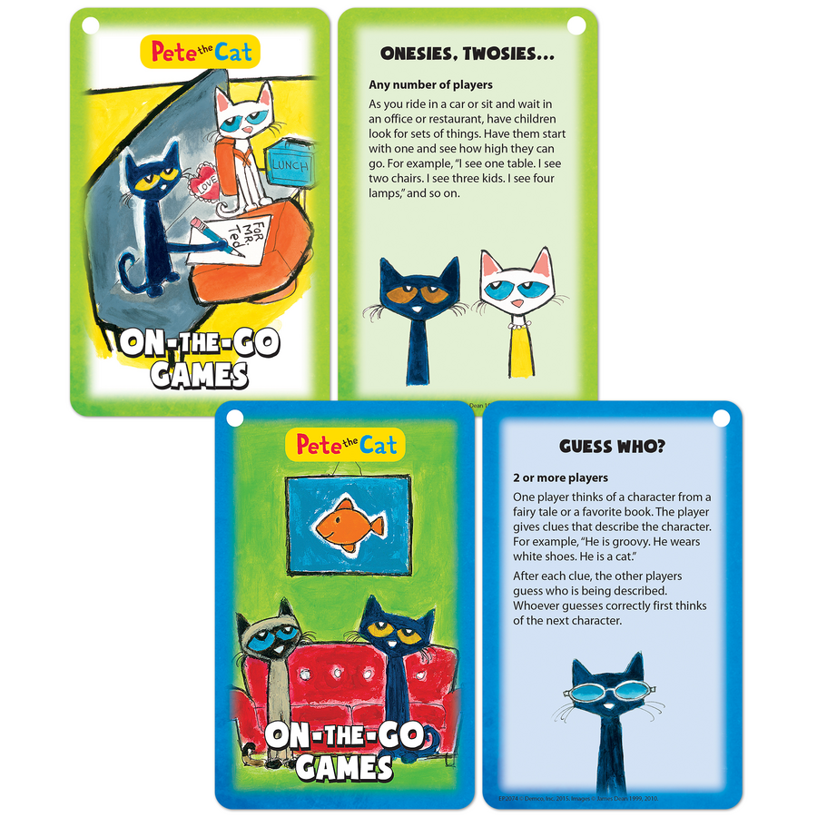 Pete the Cat On-the-Go Games - TCR62074 | Teacher Created Resources