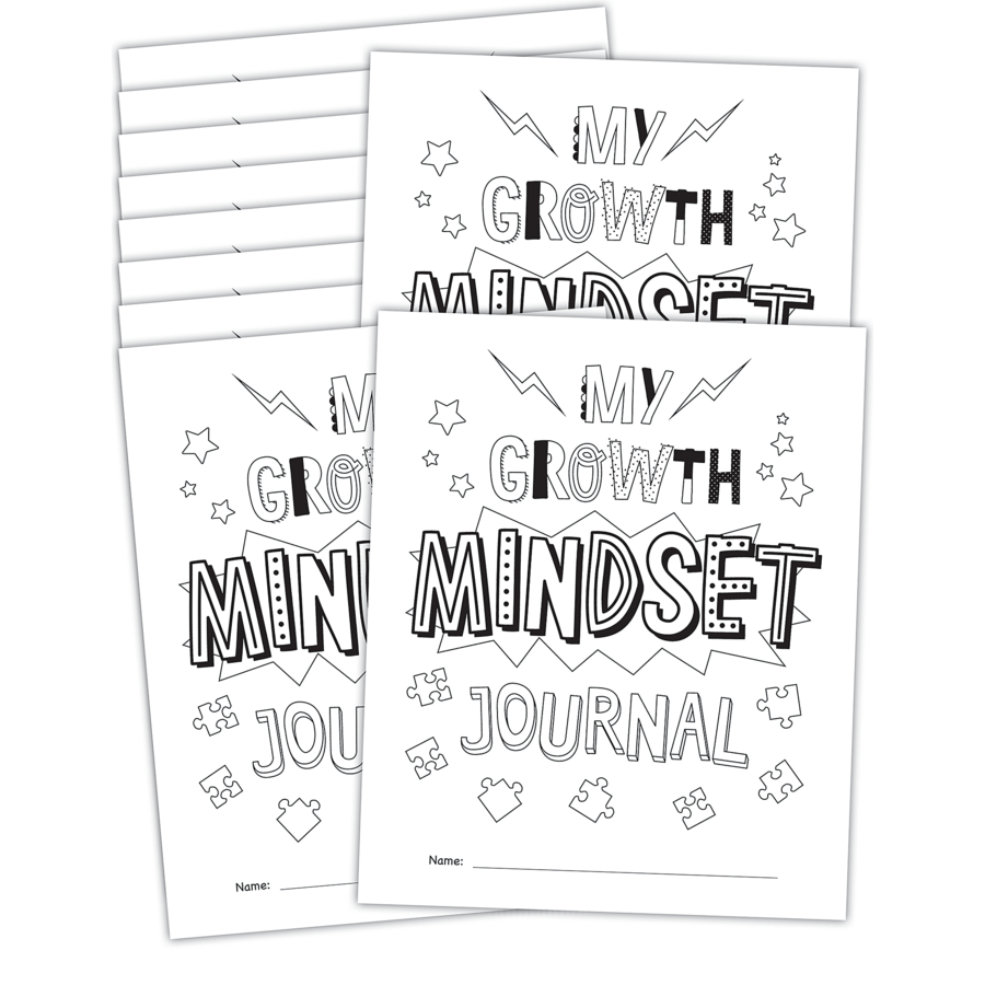 My Own Books: My Growth Mindset Journal, 10-Pack - TCR62150 | Teacher ...