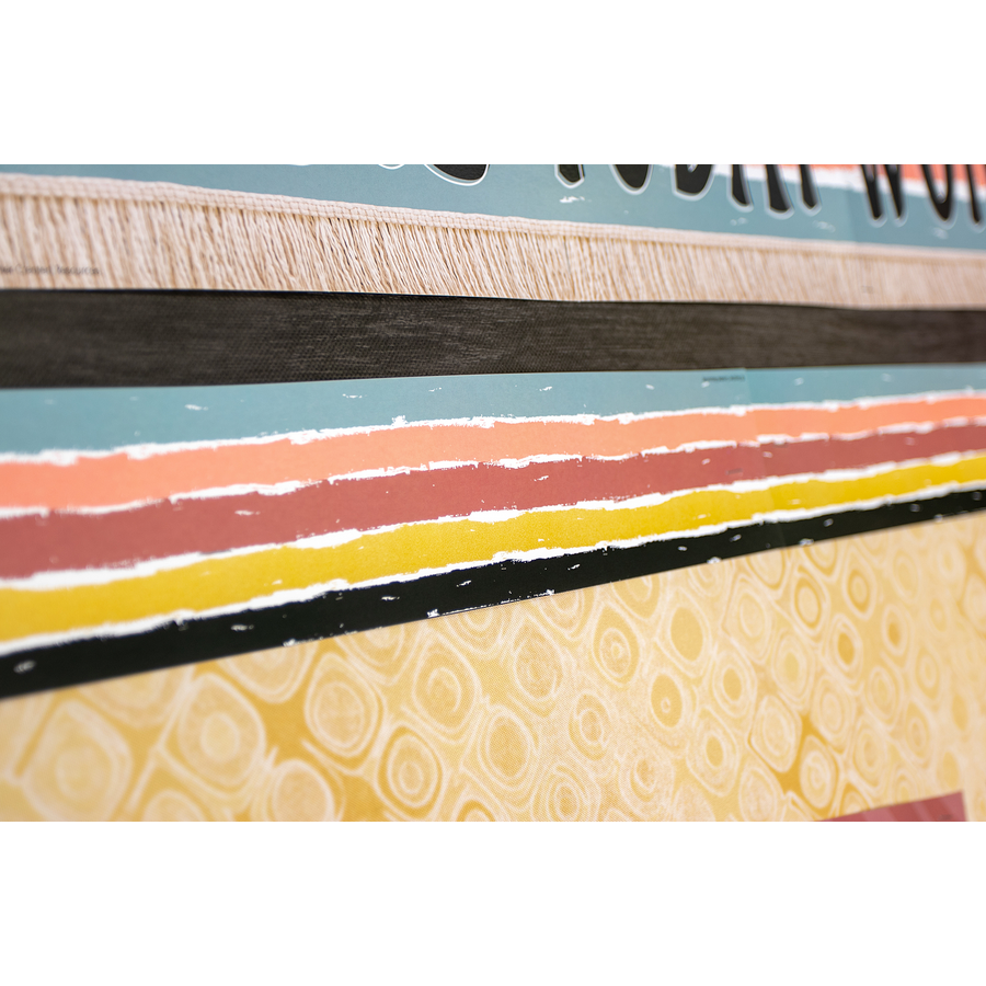 Wonderfully Wild Stripes Straight Border Trim - TCR6687 | Teacher ...