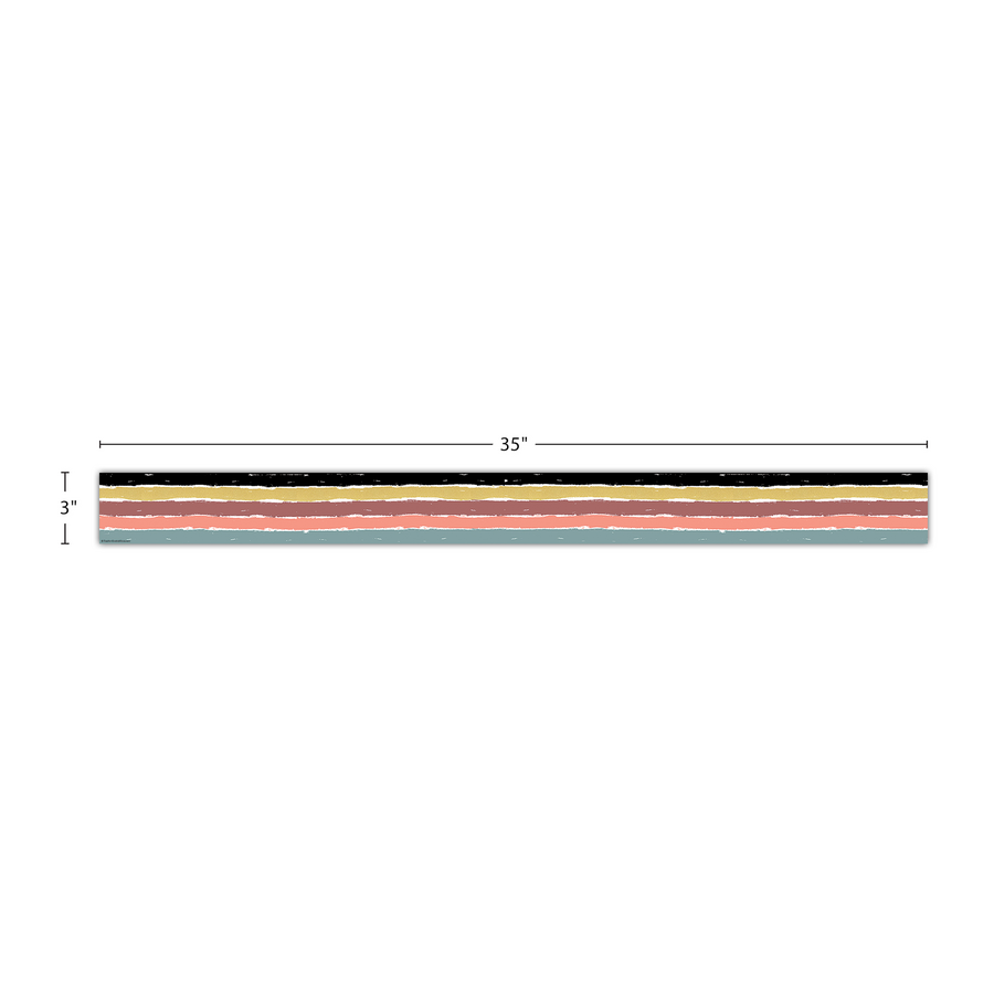 Wonderfully Wild Stripes Straight Border Trim - TCR6687 | Teacher ...