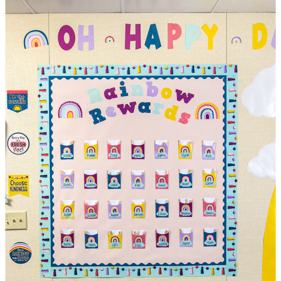 Oh Happy Day 7" Fun Font Letters - TCR70100 | Teacher Created Resources
