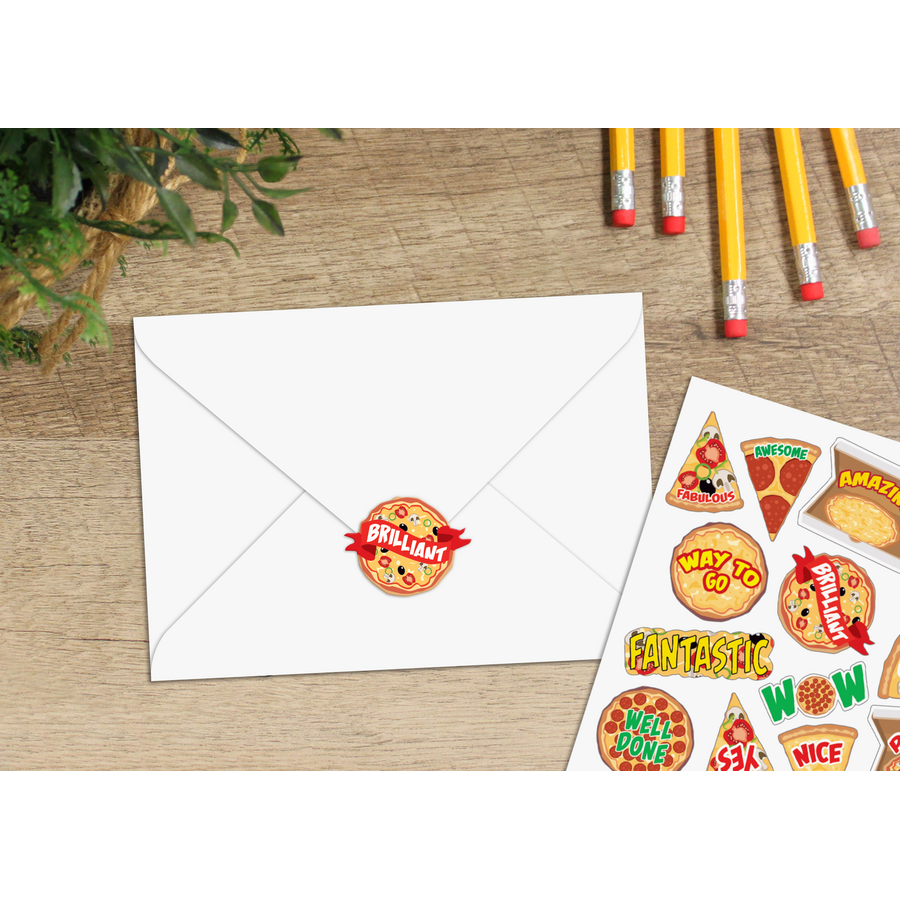 Pizza Stickers - TCR7091 | Teacher Created Resources