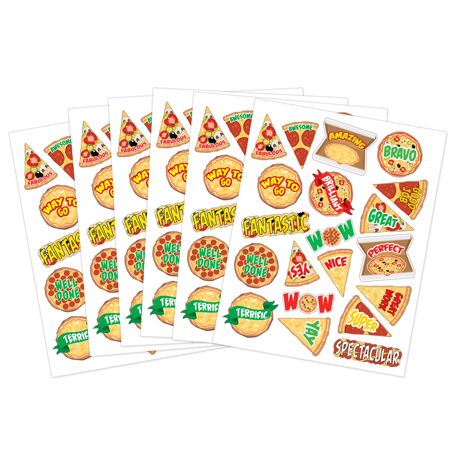 Pizza Stickers - TCR7091 | Teacher Created Resources