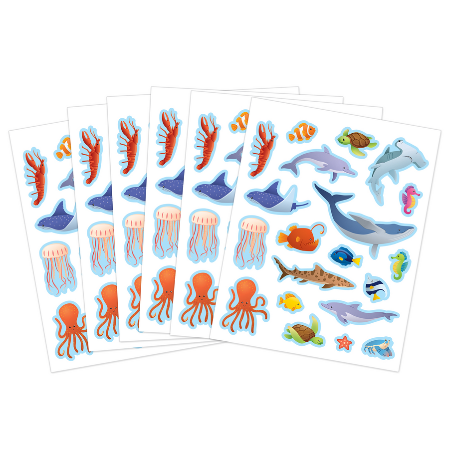 Ocean Animals Stickers - TCR7095 | Teacher Created Resources