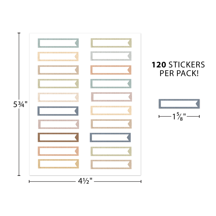 Everyone is Welcome Labels Planner Stickers - TCR7167 | Teacher Created ...