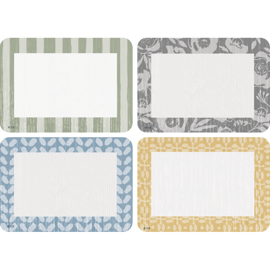 Classroom Cottage Name Tags/Labels - Multi-Pack - TCR7189 | Teacher ...