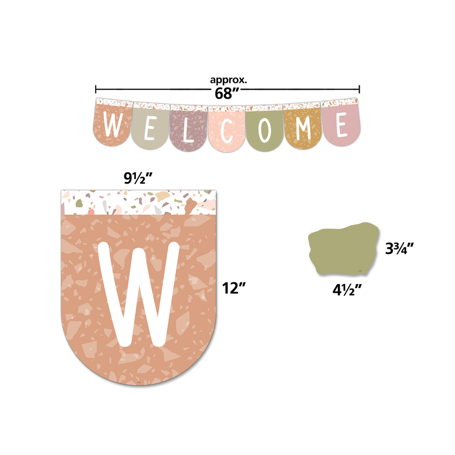 Terrazzo Tones Welcome Bunting Bulletin Board - TCR7200 | Teacher ... Terrazzo Tones Welcome Bunting Bulletin Board - TCR7200 | Teacher ...