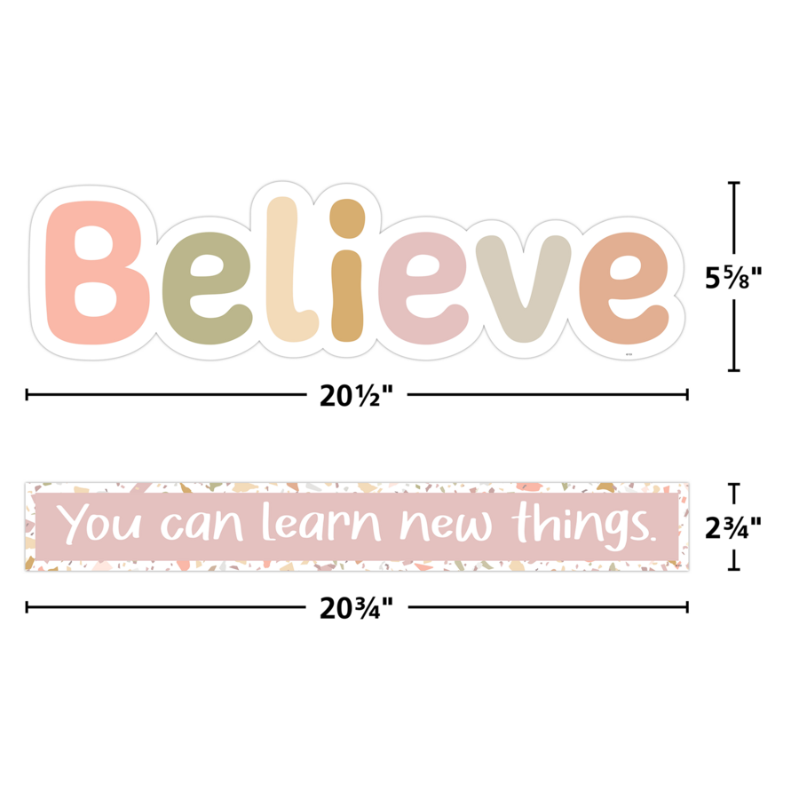 Terrazzo Tones Believe You Can Mini Bulletin Board - TCR7207 | Teacher ... Terrazzo Tones Believe You Can Mini Bulletin Board - TCR7207 | Teacher ...