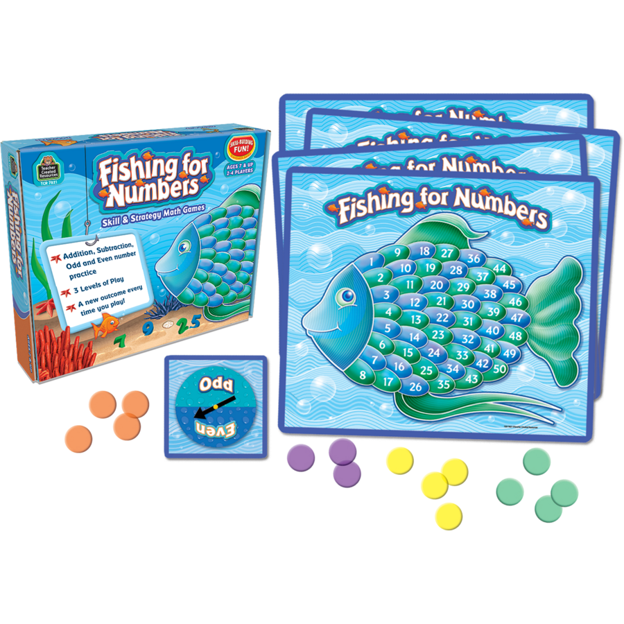 Fishing for Numbers Game - TCR7821 | Teacher Created Resources