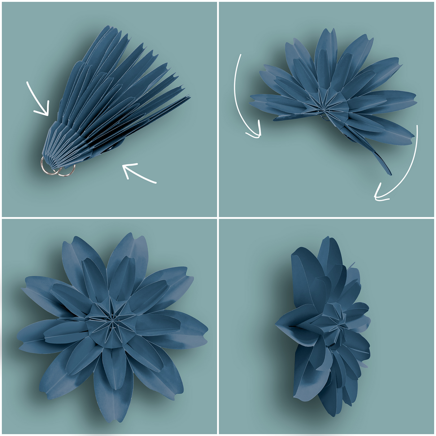 Calming Colors Paper Flowers - TCR8349 | Teacher Created Resources