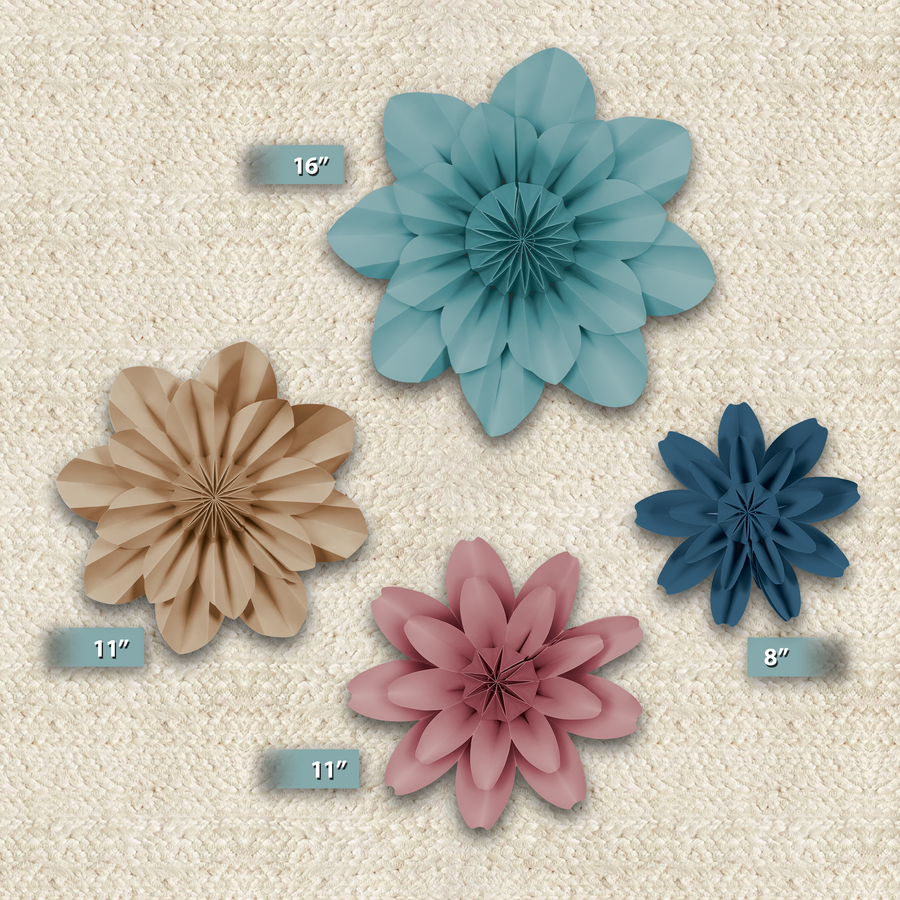 Calming Colors Paper Flowers - TCR8349 | Teacher Created Resources