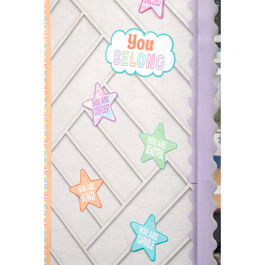 Pastel Pop Positive Affirmations Mini Bulletin Board - TCR8414 ...