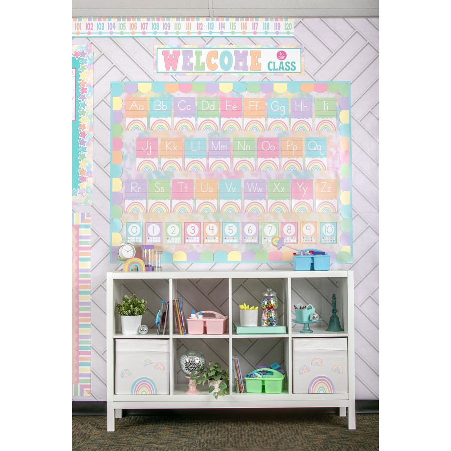 Pastel Pop Welcome to Our Class Banner - TCR8445 | Teacher Created ...