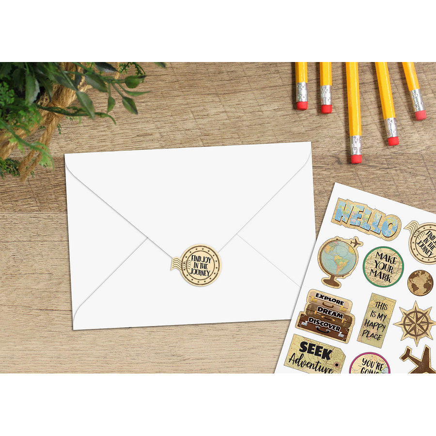 Travel the Map Stickers - TCR8573 | Teacher Created Resources
