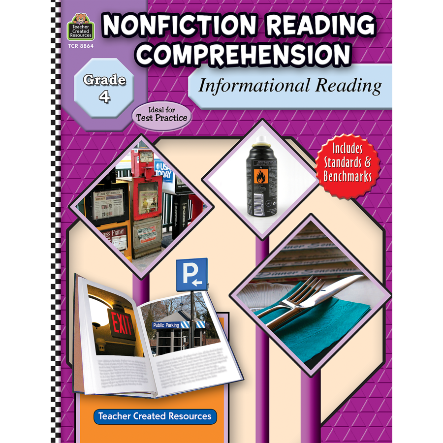 Nonfiction Reading Comprehension: Informational Reading, Grade 4 ...