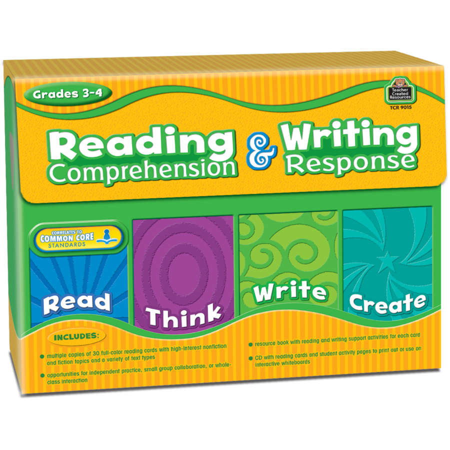 Reading Comprehension & Writing Response Grade 3-4 - TCR9015 | Teacher ...