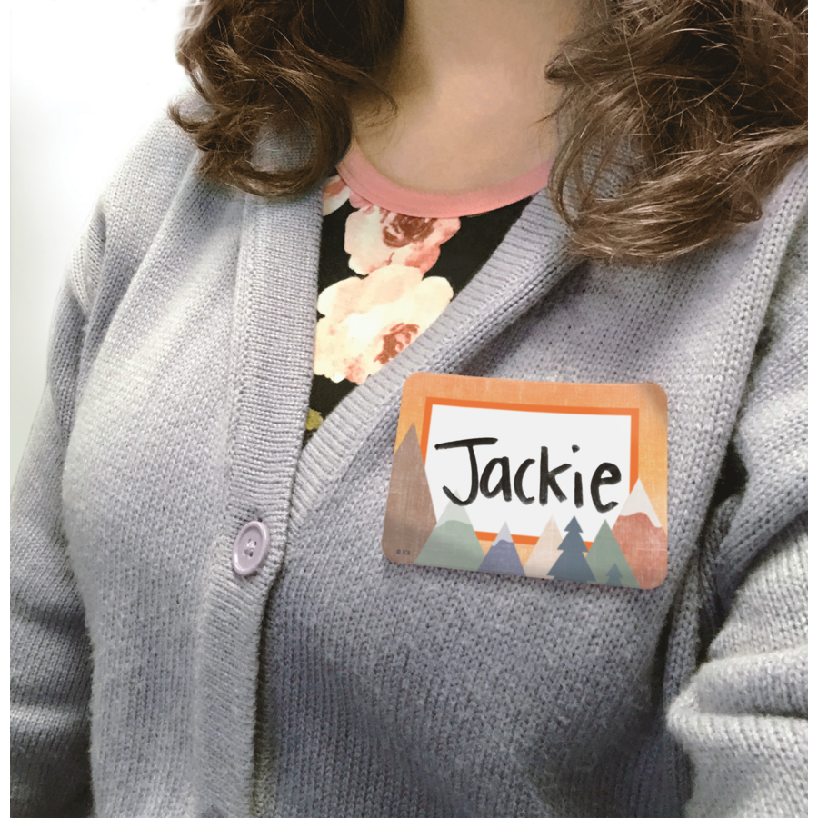 Moving Mountains Name Tags/Labels - Multi-Pack - TCR9128 | Teacher ...