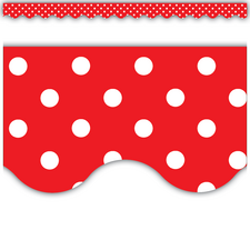 Polka Dot Monthly Headliners - TCR4481 | Teacher Created Resources