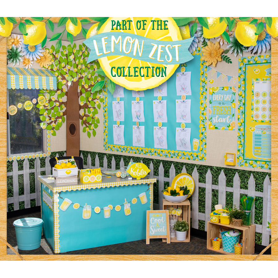 Lemon Zest Positive Sayings Accents - TCR8480 | Teacher Created Resources