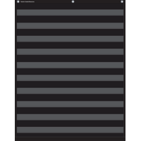Black 10 Pocket Chart - TCR20744 | Teacher Created Resources