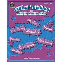 Critical Thinking for Multiple Learning Styles - TCR3400 | Teacher ...
