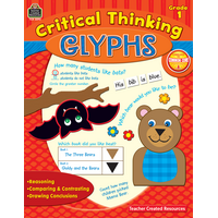 Critical Thinking Glyphs Grade 1 - TCR3590 | Teacher Created Resources