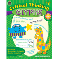 Critical Thinking Glyphs Grade 2 - TCR3591 | Teacher Created Resources