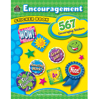 Encouragement Sticker Book - TCR4434 | Teacher Created Resources