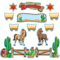 Western Roundup Bulletin Board Display Set - TCR4776 | Teacher Created ...