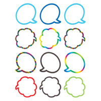 Speech/Thought Bubbles Mini Accents - TCR5063 | Teacher Created Resources