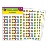 Superhero Mini Stickers - TCR5642 | Teacher Created Resources