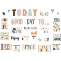 Everyone is Welcome Today is a Good Day Mini Bulletin Board - TCR7163 ...