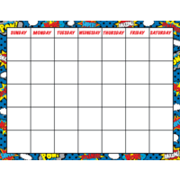 Superhero Calendar Chart - TCR7569 | Teacher Created Resources