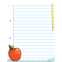 Notepad Paper Lined Chart - TCR7683 | Teacher Created Resources