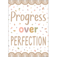 Progress over Perfection Positive Poster - TCR7878 | Teacher Created ...