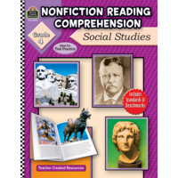 Nonfiction Reading Comprehension: Social Studies, Grade 4 - TCR8025 ...